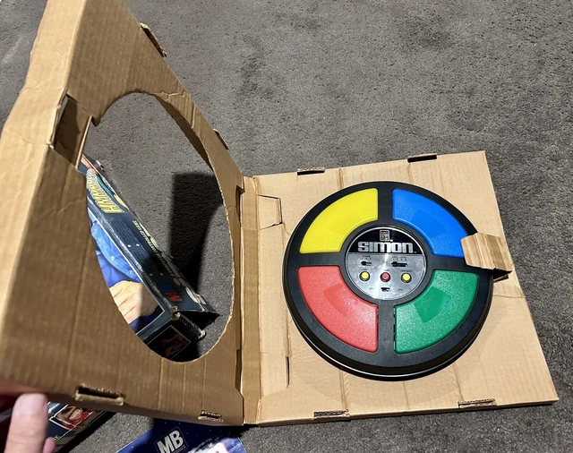 VINTAGE ELECTRONIC SIMON Game 1978 Milton Bradley Toys MB Games 70s ...