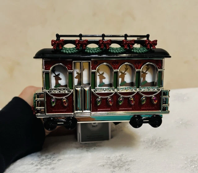 BATH & BODY Works *REINDEER TROLLEY CAR 🦌 PROJECTOR* Wallflowers PLUG ...