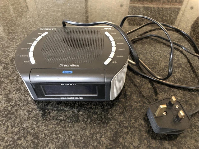 ROBERTS DREAMTIME DAB/FM RDS Digital Clock Radio with Dual Alarm £15.00 ...