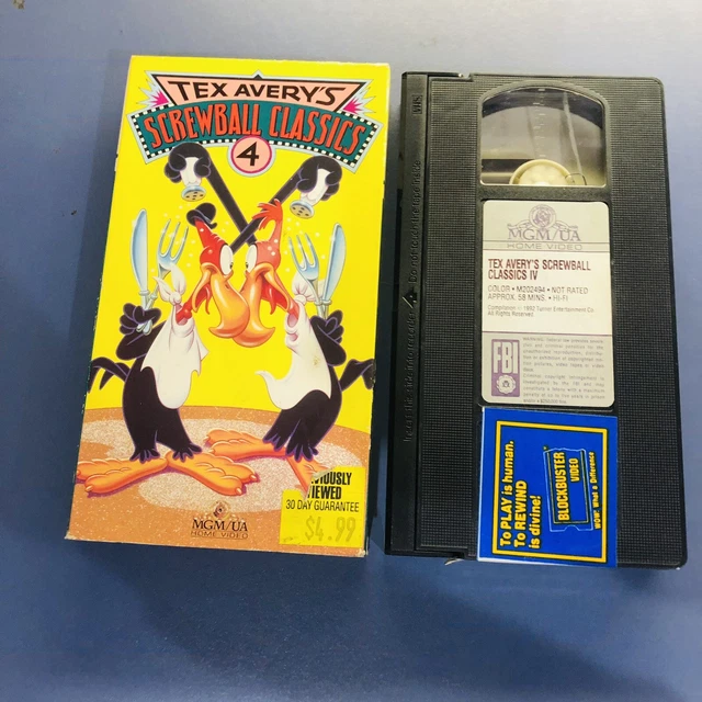 Tex Averys Screwball Classics Volume Vhs Mgm Cartoons Wiki Fandom Atelier Yuwaciaojp