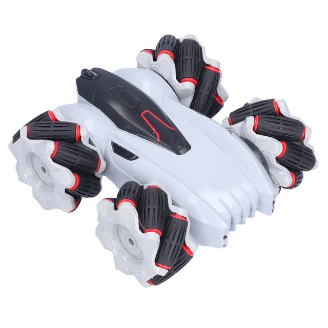 (GREY)REMOTE CONTROL CAR 2.4GHz RC Cars Stunt Car Double Sided 360 ...