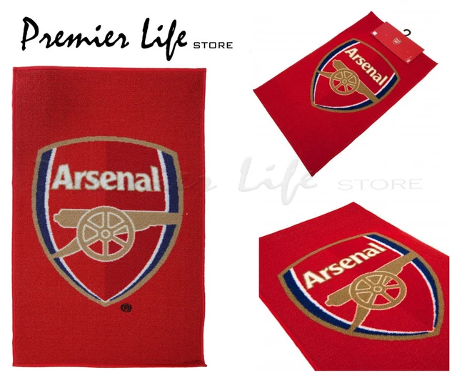 ARSENAL FC RED Floor Rug £14.50 - PicClick UK