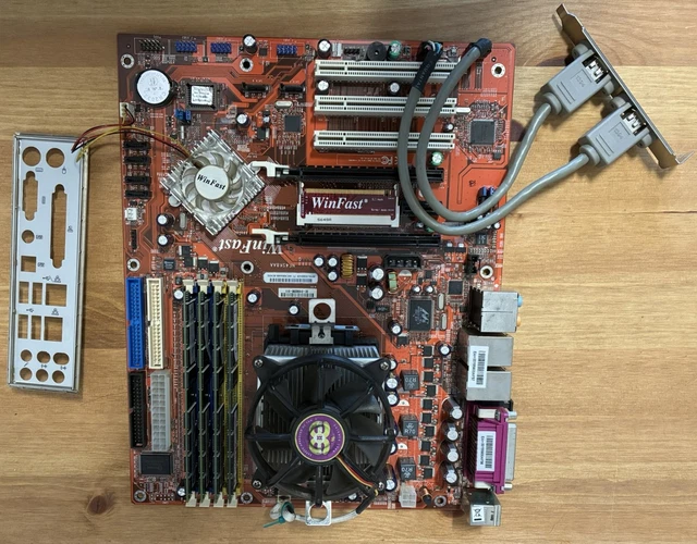 WINFAST NF4UK8AA AMD Socket 939 Motherboard 4GB RAM AMD Athlon 64 X2 ...