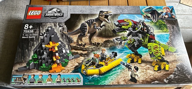 Lego Jurassic World T Rex Vs Dino Mech Battle 75938 Eur 3 70