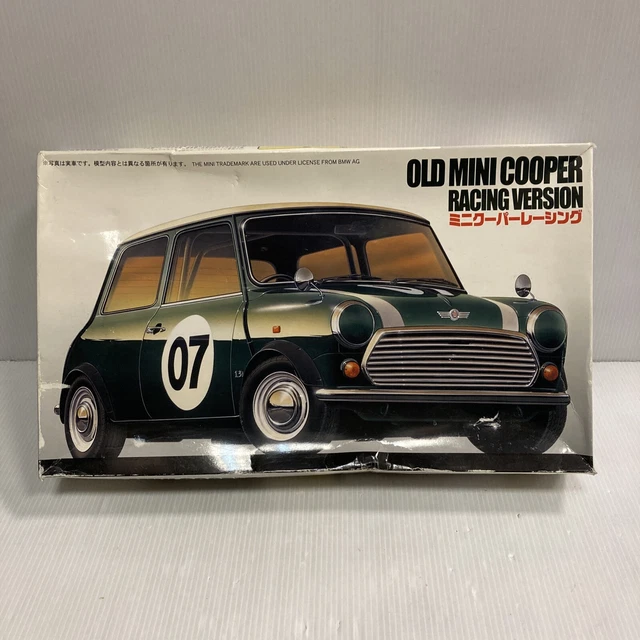 MAQUETTE MODEL KIT FUJIMI Rover mini cooper racing version RS.63 - 1/24 ...