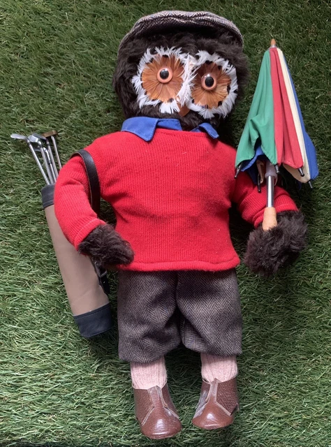 RARE ABERCROMBIE & Fitch London Golf Golfing Owl Advertising (Tweed ...
