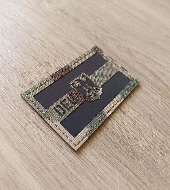 DEUTSCHLAND DEU KLETT Patch Aufnäher Bundeswehr Militär Bundesadler Camouflage EUR 6,90 ...
