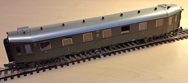 ROCO H0 SCHNELLZUGWAGEN A4ü "Hecht" (Art.Nr. 45443), 1.Klasse, DRG ...