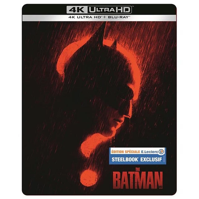 THE BATMAN ÉDITION Spéciale Leclerc Steelbook (4K Ultra HD + Blu-ray) £32.47 - PicClick UK