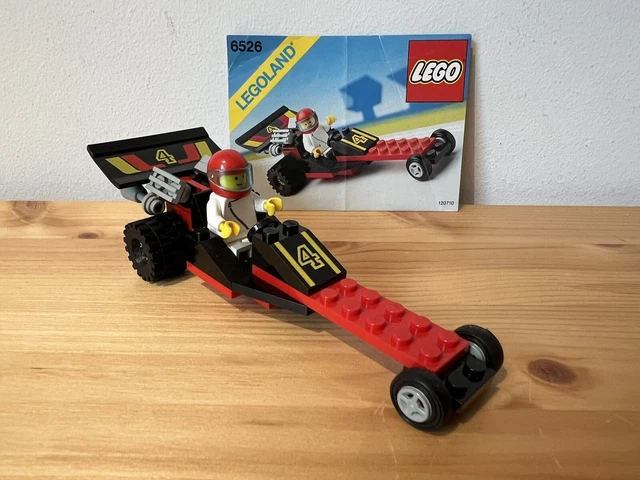 LEGO LEGOLAND 6526 VINTAGE 1989 con Istruzioni Racing Auto EUR 6,00 ...