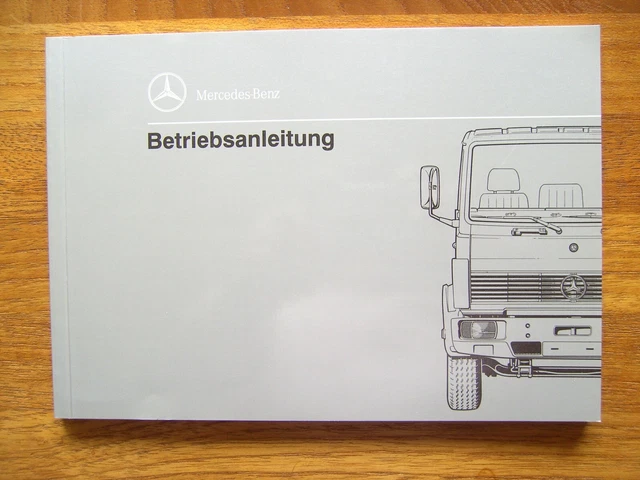 LK 709-1524 LKW Betriebsanleitung Anleitung Bedienungsanleitung Mercedes-Benz EUR 399,99 ...