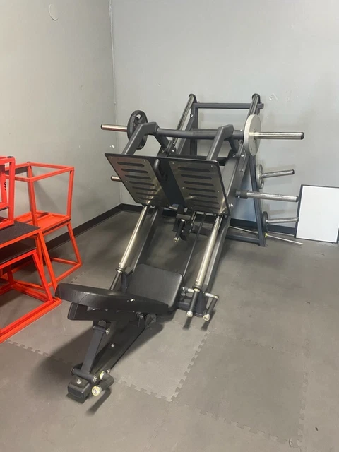 (MINT) POWERTEC PLATE-LOADED Leg Press Machine, Black EUR 1.461,40 ...