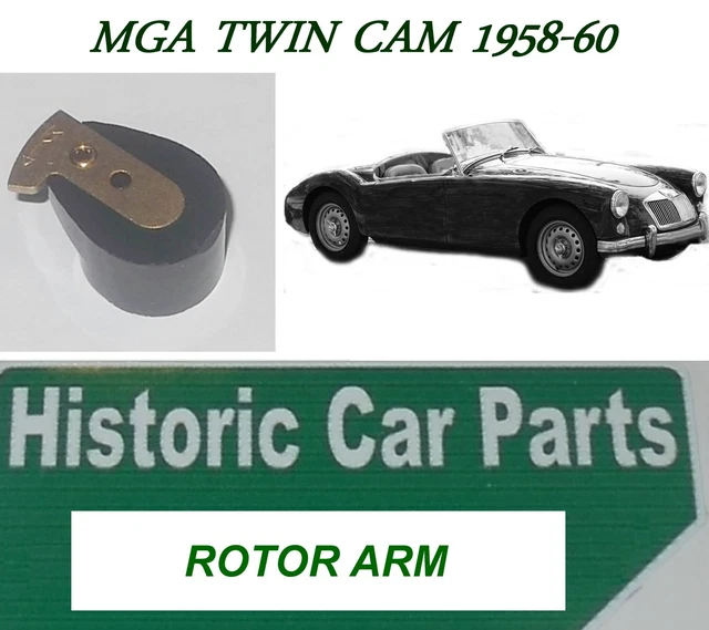 MGA TWIN CAM 1600 1588cc 1958-60 - ROTOR ARM for Lucas Distributors ...