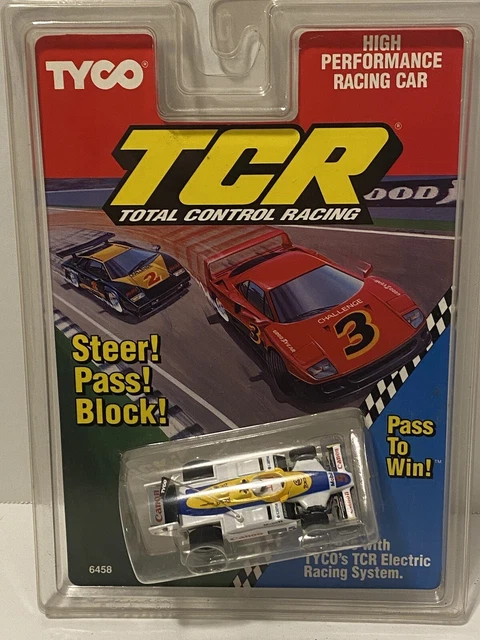 RARE TYCO TCR Mobil Cannon Indy HO Slot Car New In Package 6458 $30.00 ...