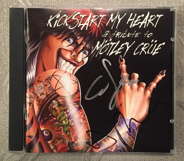 KICKSTART MY HEART - Motley Crue Tribute (Signé par David Readman ...