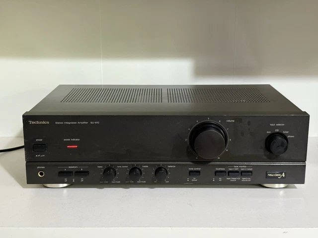 TECHNICS SU-810 STEREO Integrated Class A Amplifier HiFi Separates ...