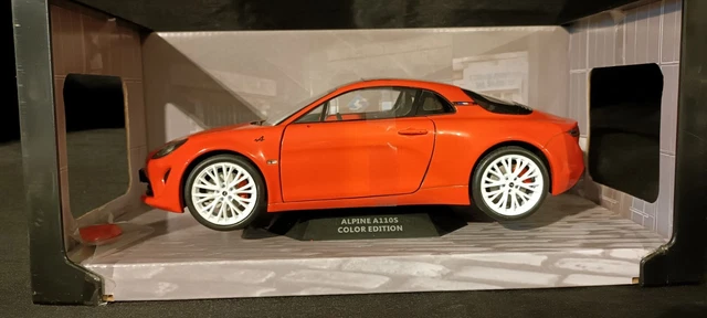 ALPINE A110 S Heritage Orange Sanguine 2021 -SOLIDO-1/18-Objet Neuf ...