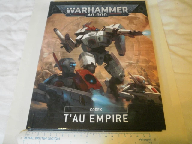 CODEX TAU EMPIRE WH 40K libro esercito Warhammer 40000 T'au Kroot EUR 1 ...