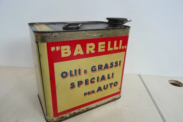 LATTA OLIO E grassi per auto Barelli Torino EUR 123,02 - PicClick IT