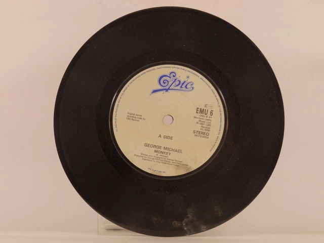 GEORGE MICHAEL MONKEY / SINKEY (115) 2 pistes 7 pouces manche papier ...
