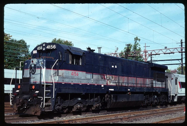 ORIGINAL EISENBAHNRUTSCHE - NJT New Jersey Transit 4156 Dover NJ 10-10-1992 EUR 5,50 - PicClick DE