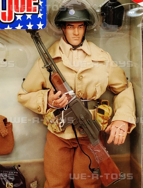 GI JOE D-DAY Collection Omaha Beach Army Infantry Figure Hasbro 2001 ...