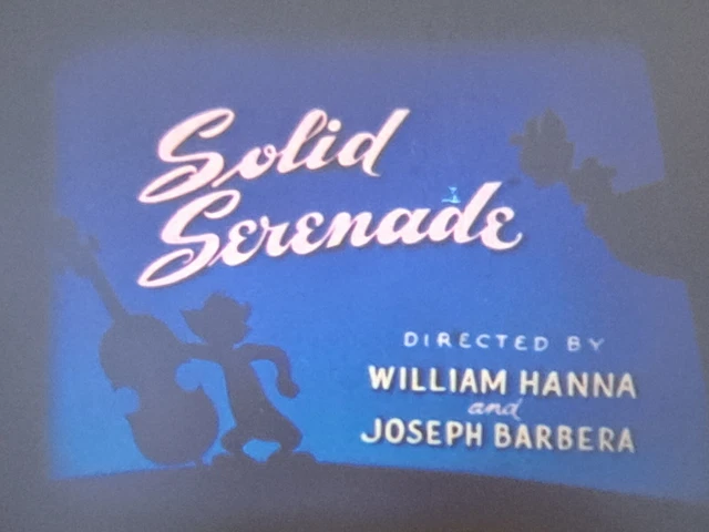 TOM AND JERRY - Solid Serenade 1946 Super 8 Colour Sound 200Ft 8Mm Cine Film £24.99 - PicClick UK