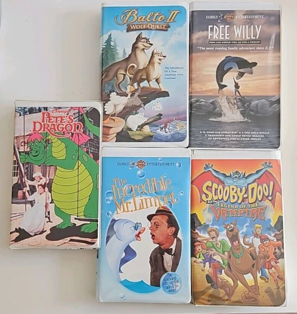 WARNER BROS/DISNEY VHS Tapes - Lot of 5 Clamshell Movies EUR 6,88 ...