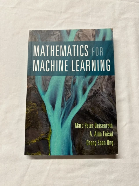 MATHEMATICS FOR MACHINE Learning (Like New) $40.00 - PicClick