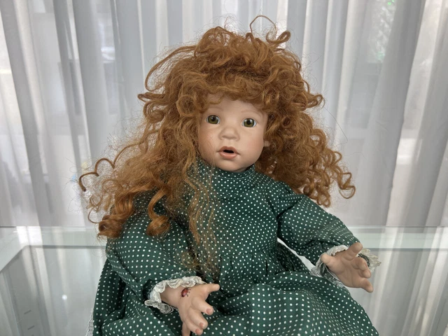 POUPON DE COLLECTION Poupée Porcelaine Poupée 50 Cm. en Parfaite Condition EUR 52,60 - PicClick FR