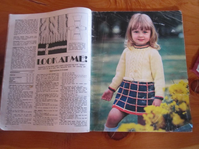 MAGAZINE VINTAGE WOMAN'S Weekly 21St October 1972 Great ** Must See EUR ...