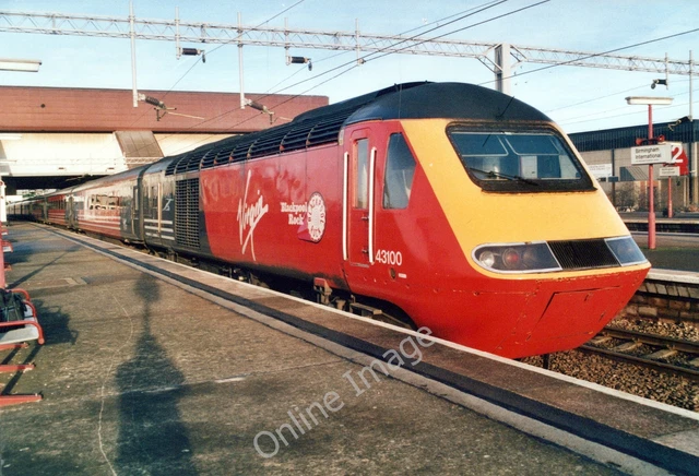 RAILWAY PHOTO 6X4 Class 43 HST 43100 Virgin Birmingham Int 12/12/99 £6. ...