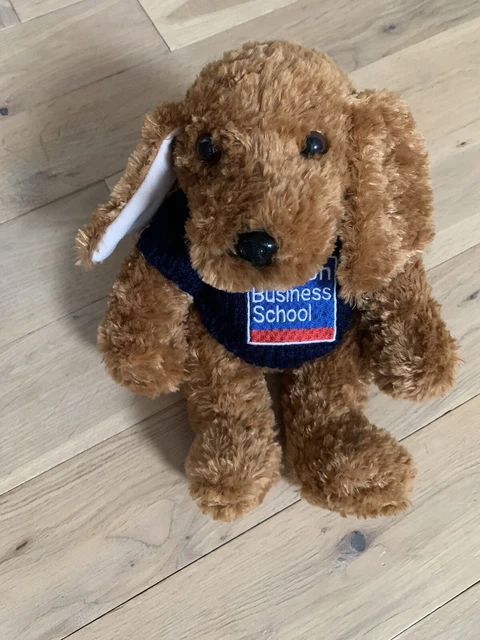 CHANNEL ISLAND PLUSH Toy Puppy Floppy Dog Brown Soft London Business ...