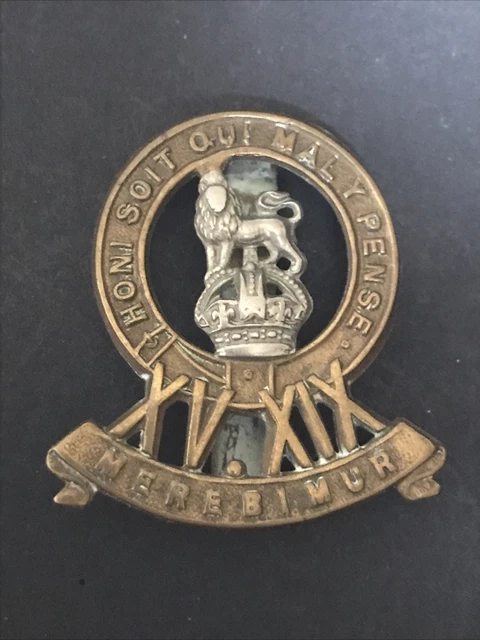15TH/19TH HUSSARS BRITISH Army Cap Badge WW2 Tank Corps £14.00 ...