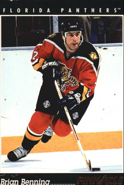 CARTE DE HOCKEY 1993-94 Pinnacle Panthers #341 Brian Benning EUR 2,20 ...
