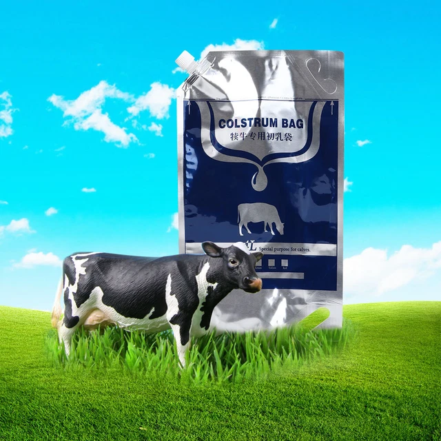 FOOD GRADE 4L Calf Colostrum Packaging Storage Colostrum Filling Servic ...