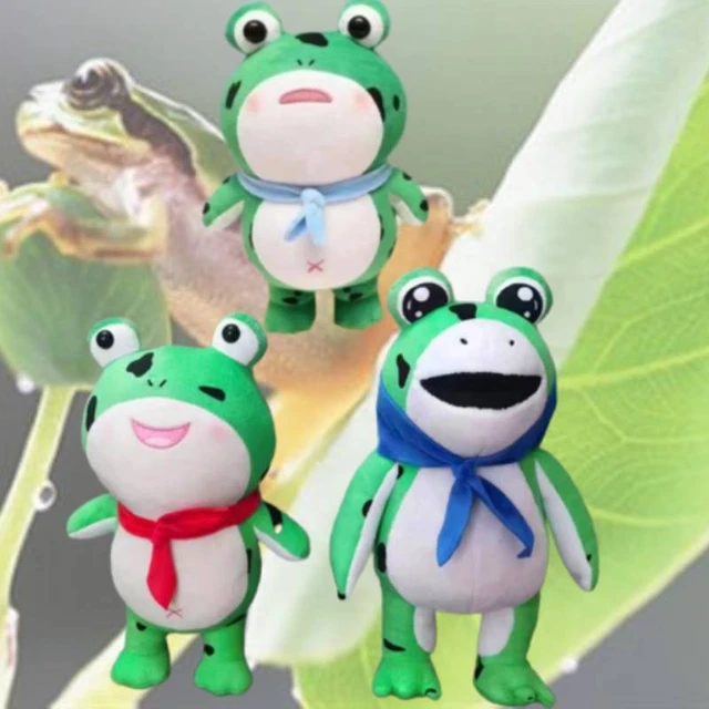 WHIMSICAL LAUGHING FROG Soft Toy Fun Addition To Any Plush Collection £ ...