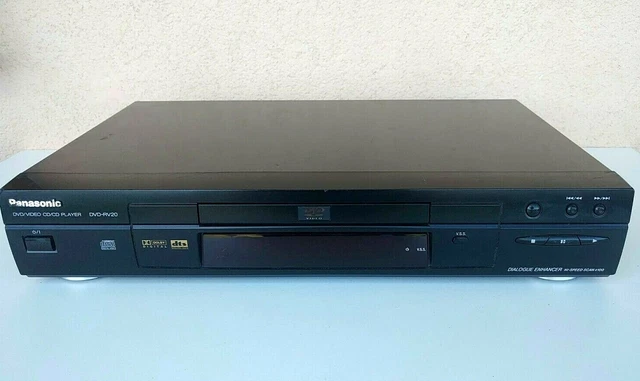 PANASONIC DVD-RV20 LECTEUR DVD/CD sans télécommande EUR 29,00 - PicClick FR