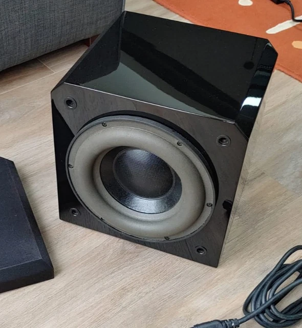 SUNFIRE HRS8 HIGH resolution subwoofer 8” inch compact sub £650 new £ ...