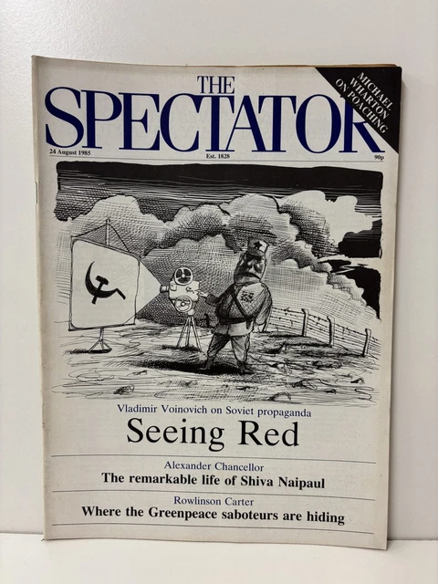 THE SPECTATOR MAGAZINE 24 August 1985 Michael Wharton on Poaching ...