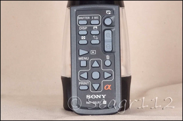 ORIGINAL OEM SONY RMT-DSLR1 Wireless Remote Control Commander - Mint ...