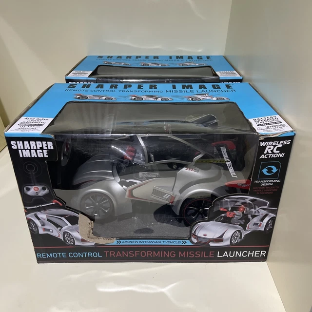 REMOTE CONTROL TRANSFORMING missile launcher race car £25.00 - PicClick UK