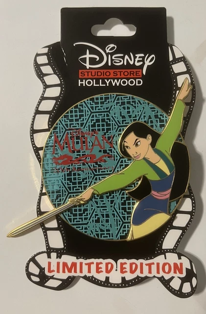 DISNEY MULAN PIN 20th Anniversary DSSH Studio Store Hollywood LE 200 ...