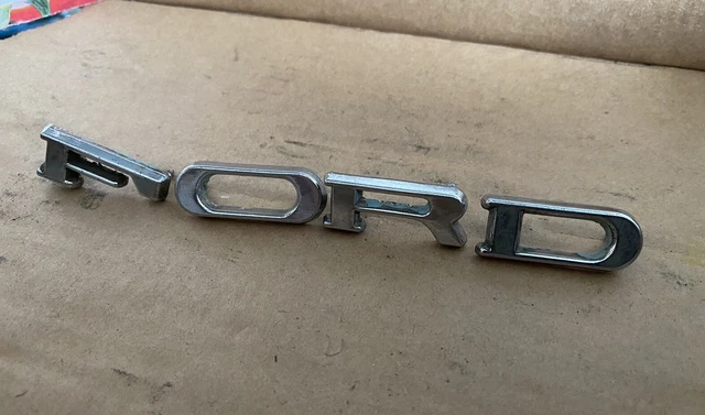 FORD ESCORT MK1 Cortina Mk2 Capri Mk1 FORD Letter Badge. £19.99 ...