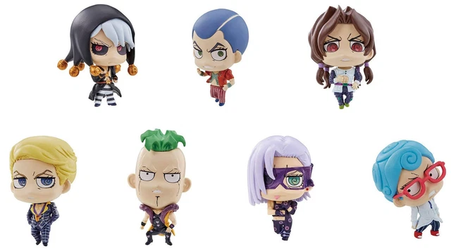 GASHAPON JOJO'S BIZARRE Adventure Golden Wind Capsule Figure Collection ...