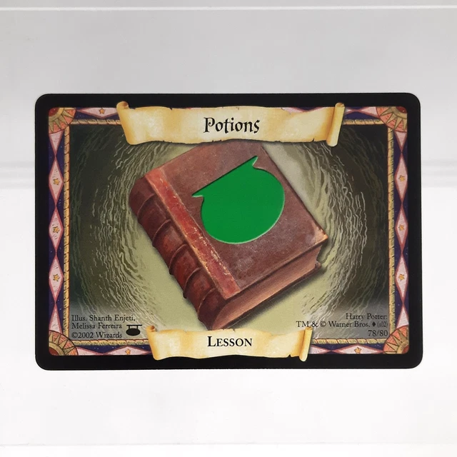 HARRY POTTER TRADING Card Game Diagon Alley Potions Lesson TCG 78/80 ...