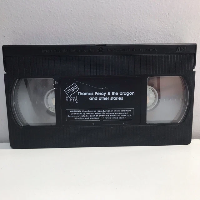 THOMAS TANK ENGINE Friends Percy & Dragon VHS Video Tape Only Train ...