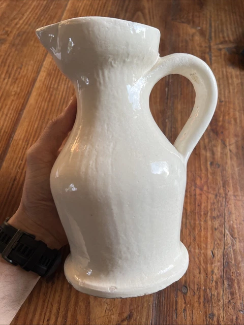 PICHET FAÏENCE EMAILLÉE Blanche Design & Vintage A Identifier EUR 250,00 - PicClick FR