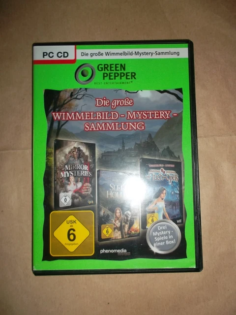 DIE GROSSE WIMMELBILD-MYSTERY-SAMMLUNG / PC 3 Vollversionen Wimmelbild Adventure EUR 1,00 ...