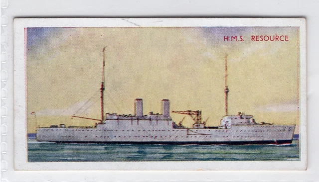 CARRERAS - OUR Navy 1937 #39 HMS Resource EUR 5,03 - PicClick FR